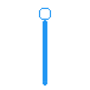 blue stickman - Nolem Playland