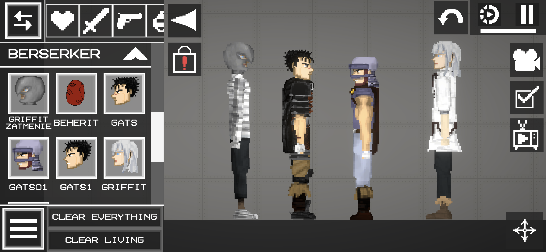 Berserk NPCs pack - Nolem Playland
