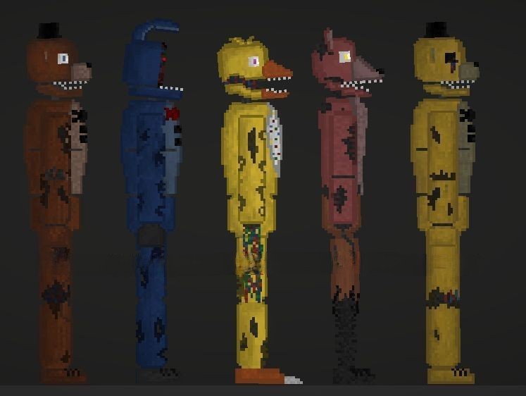 NPC - Withered FNAF 2 - Nolem Playland